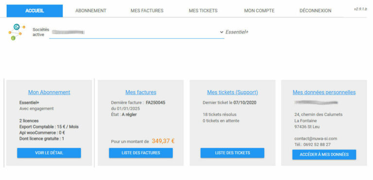 Accéder à son espace client myKomela - myKomela Cloud